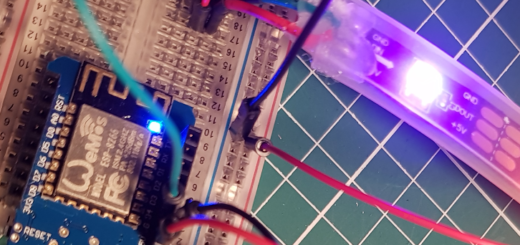 WEMOS – Using an addressable LED strip – Gizmology Gurus